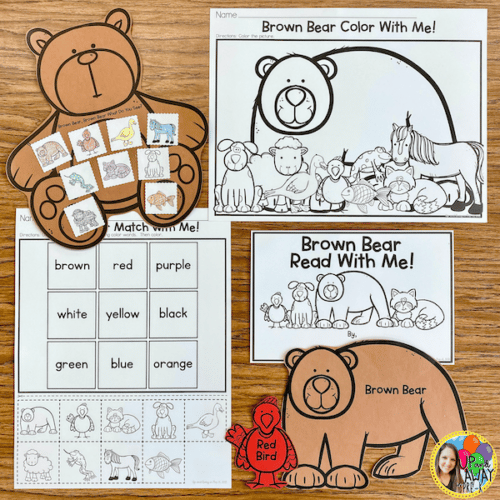 11 BEST Brown Bear, Brown Bear Preschool Activities - Up & Away in Pre-K