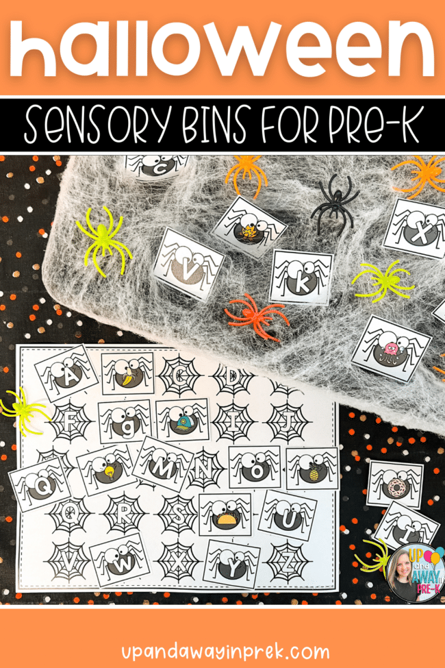 3 BEST Halloween Sensory Bins for Preschoolers - Up & Away in Pre-K