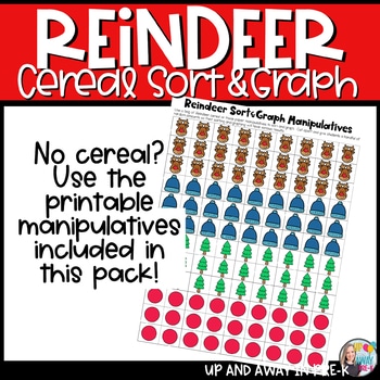 Sorting Mats Preschool Christmas Math December Centers - Reindeer ...