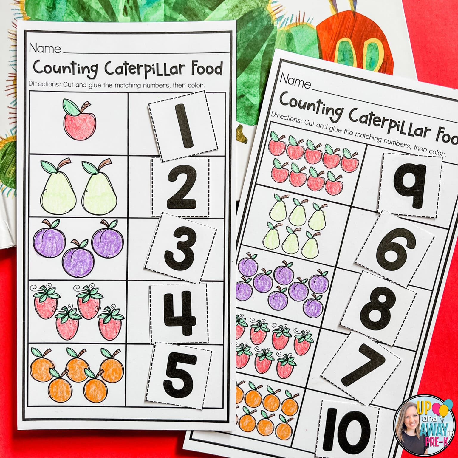 COMPLETE GUIDE to Very Hungry Caterpillar Activities for Pre-K - Up ...