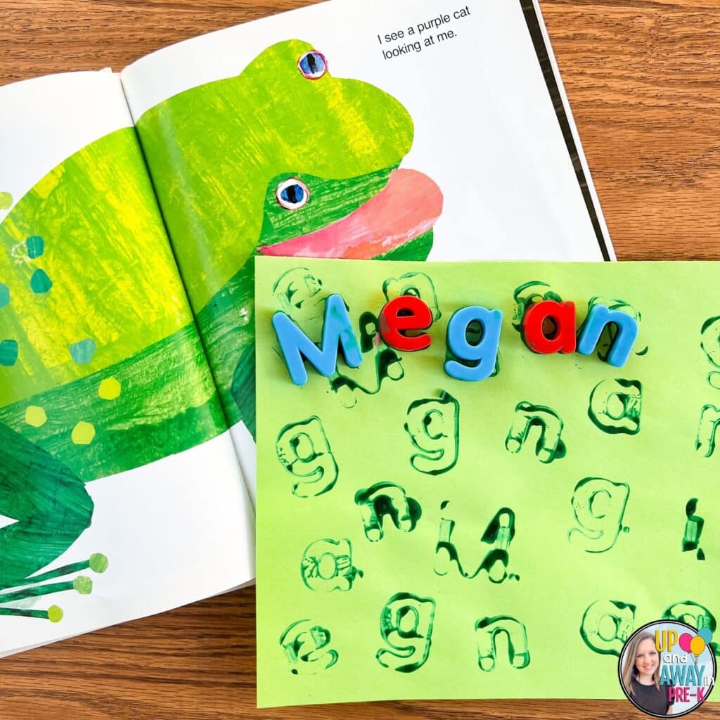 Teach COLORS in Pre-K in 9 EASY Days Using Brown Bear - Up & Away in Pre-K